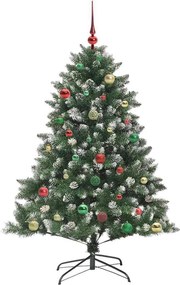 Umělý vánoční stromeček Zelená 150 cm PVC, plast a ocel 3395229