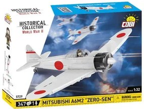 COBI 5729 Japonský stíhací letoun Mitsubishi A6M2 Zero-Sen / 1:32 / 34