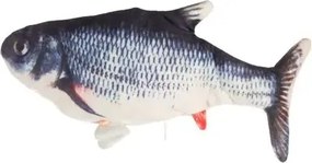 Flamingo Flounder Elektronická hračka pro kočky Ryba šedá 29cm