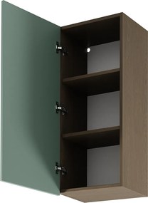 SORENTO bg | horní skříňka G45 policová | 45 cm | LEVÁ | baltic/zelená