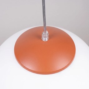 Sollux Lighting Závěsné svítidlo UGO 40 okrově červené