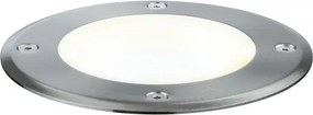 P 93907 Plug&Shine zemní zápustné svítidlo IP67 3000K 20° 6W 24V stříbrná výklopné - PAULMANN