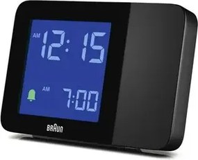 Braun BC15 černá / Digitální budík / LCD / DCF (Rádiem řízené) / 1x AA