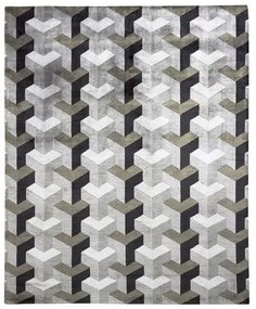 DESIGNERCARPETS koberce Verner Panton Vp Ypsilon Grey (vlna)