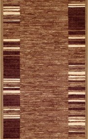 Associated Weavers koberce Protiskluzový běhoun na míru Adagio 17 hnědý s obšitím - šíře 80 cm s obšitím