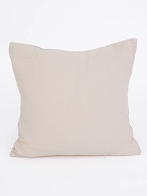 MK Lůžkoviny Mušelínový povlak na polštář 40 x 40 cm - Alexia Duo olivová/přírodní