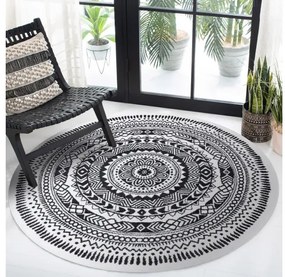 Dywany Łuszczów Kusový koberec Napkin grey kruh ROZMĚR: 140x140 (průměr) kruh