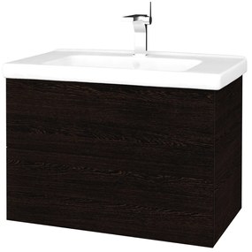 Dřevojas Koupelnová skříň VARIANTE SZZ2 80 (umyvadlo Harmonia) Varianta: D08 Wenge / D08 Wenge