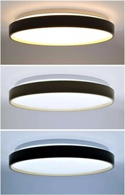 LED stropní světlo s dálkovým ovládáním Cala nastavitelné - průměr 38 cm, černá