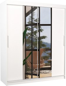 ADRK Furniture Posuvná skříň s zrcadlem DALLAS 180