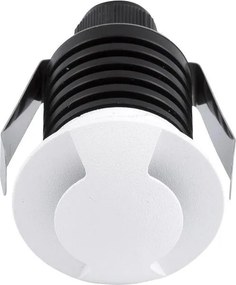 NV 8038801 Venkovní zapuštěné svítidlo do země BANG nikl satén hliník LED 1W 3000K IP67 100-240V 51st. vč. driveru - NOVA LUCE