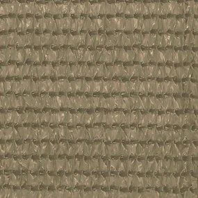 Balkonová zástěna taupe 90 x 300 cm HDPE 310960