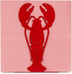 Kovový držák na ubrousky Lobster – Balvi