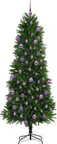 Vánoční stromeček s 300 LED diodami s stojanem Zelená 240 cm PE 3396355
