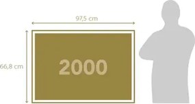 Clementoni PUZZLE Letecký pohled na Londýn / 2000 dílků / od 14 let