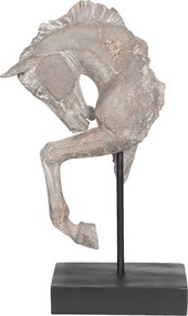 Dekorace kůň na noze - 28*12*43 cm