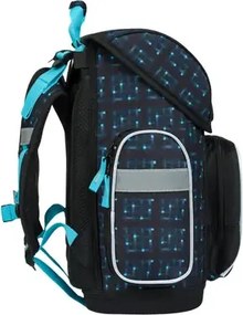 BAAGL Školní aktovka Ergo Minecraft Blue Axe