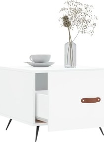 vidaXL Konferenční stolek 50 x 50 x 40 cm kompozitní dřevo [829332] Barva: kouřový dub
