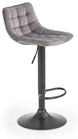 Barová židle Forbia šedá