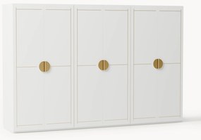 Modulární šatní skříň s otočnými dveřmi Denise, šířka 300 cm, v různých velikostech