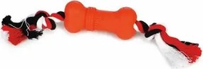 Beeztees Sumo Mini Fit kost 4.5x4.5x11cm červená / Hračka pro psy