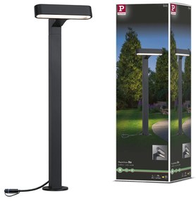 Paulmann 94546 Plug&Shine Ito Horizontal, zahradní sloupek, 6W LED 3000K, antracit, výška 70cm, IP65