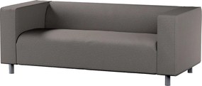 Potah na pohovku IKEA Klippan 2-místná barva šedá látka pletený vzor