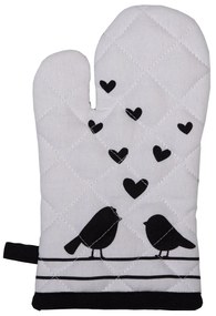 Dětská chňapka - rukavice s ptáčky Love Birds - 12*21 cm