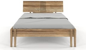 Dubová postel Bari - retro olej  , Dub retro, 180x200 cm