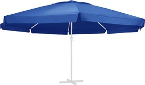 Náhradní potah na zahradní slunečník azurově modrý 610 cm 312553