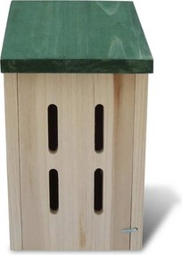 Domečky pro motýly 8 ks 14 x 15 x 22 cm dřevěné 276007