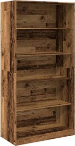 Šatní skříň old wood 100 x 50 x 200 cm kompozitní dřevo 3307736