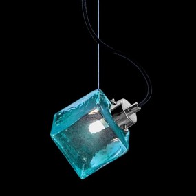 Moderní svítidlo DANCING CUBE-LIGHT BLUE-NI (Kotva do sádrokartonu) - ARTGLASS