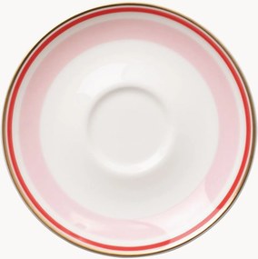 Sada podšálků z kostního porcelánu Capri, 6 dílů