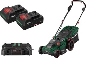 Parkside® Aku sekačka na trávu Parm 41 A1, 2x Smart 4 Ah