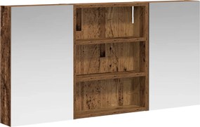 Sada koupelnových skříněk 3 ks 100 x 10,5 x 50 cm 3403686
