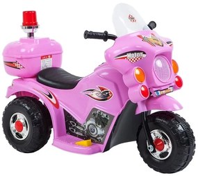 Elektrická motorka LL999 Růžová