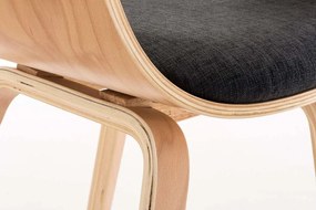 Bhm germany Jídelní židle Kingston, textil, přírodní / tmavě šedá