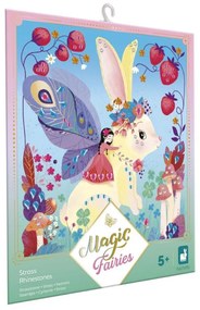 Janod Kreativní sada Štrasové kamínky nalepování Magické víly