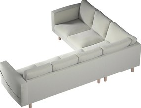 Potah na pohovku IKEA Norsborg rohová 5-místná barva zelená látka sametová