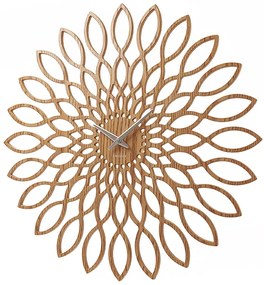 Nástěnné hodiny Sunflower MDF dřevěný povrch KARLSSON