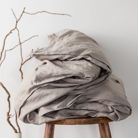 TULULUM Lněný povlak na přikrývku COMFORT NATURAL Rozměr přikrývky: 140 x 220 cm