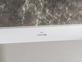 Ravak Freedom Wall II Tec vana volně stojící 170 x 87 cm odtok chrom bílá CC71000000