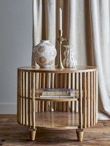 BLOOMINGVILLE Konferenční stolek SALI přírodní mango Ø60 cm 82062984
