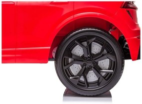 HračkyZaDobréKačky Dětské elektrické autíčko Audi Q8 RS červené
