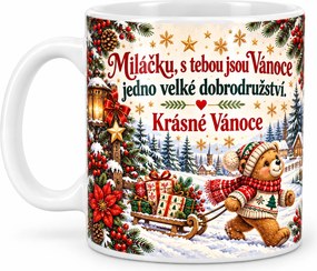 Vánoční hrnek pro vnoučka – 300 ml