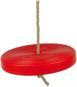 Small Foot Plastová houpačka swift červená / nosnost 100 kg / od 3 let