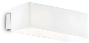 Ideal Lux Nástěnné svítidlo BOX AP2 BIANCO