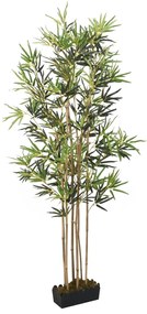 vidaXL Umělý bambus 1 104 listů 180 cm zelený