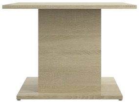 Konferenční stolek dub sonoma 55,5 x 55,5 x 40 cm dřevotříska - Default Title